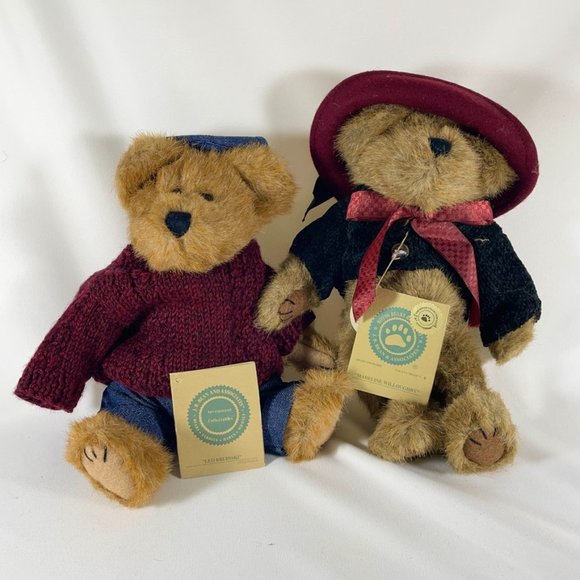 Boyd's Bears | Toys | Boyds Bears Set Of Two Lucky Leo Brunski Madeline ...